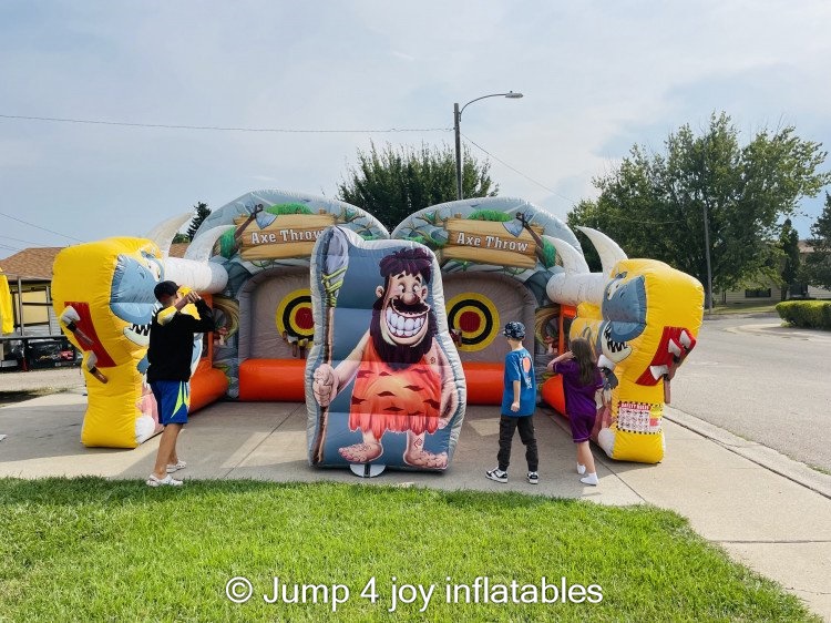 Caveman Duel Axe Throwing Game - Hire in Rhode Island and Massachusetts ...