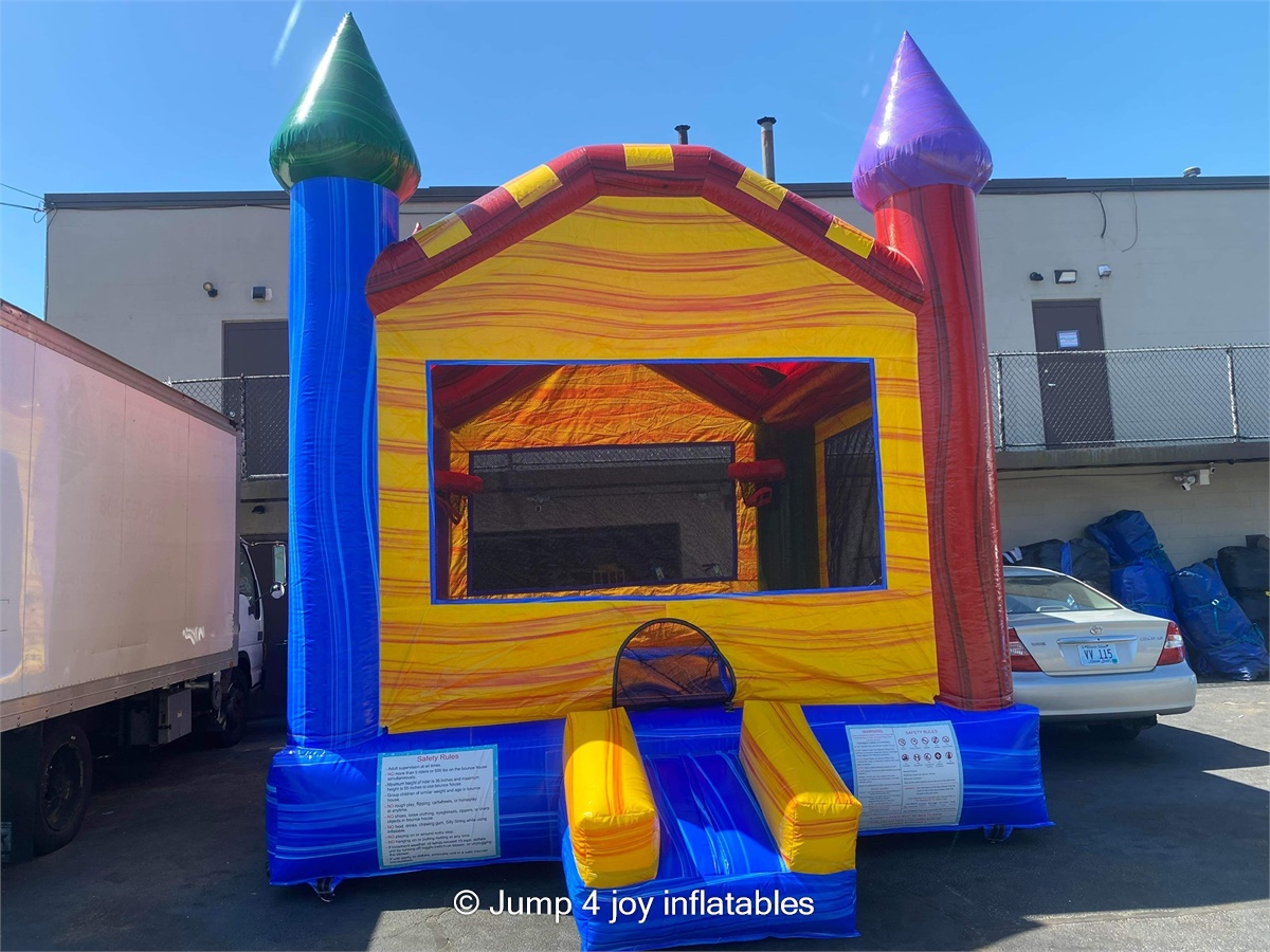 Marble Castle Bounce House With Hoops - Hire in Rhode Island and ...