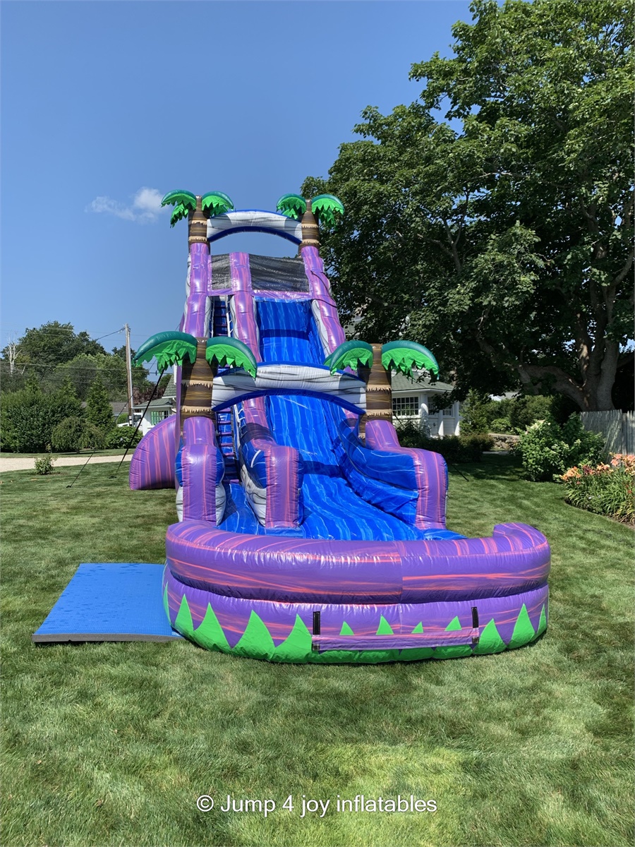 Purple Paradise Waterslide - Hire in Rhode Island and Massachusetts ...