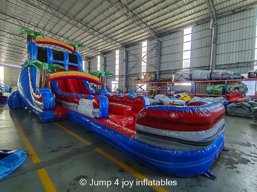 Tropical Falls Waterslide - Hire in Rhode Island and Massachusetts ...